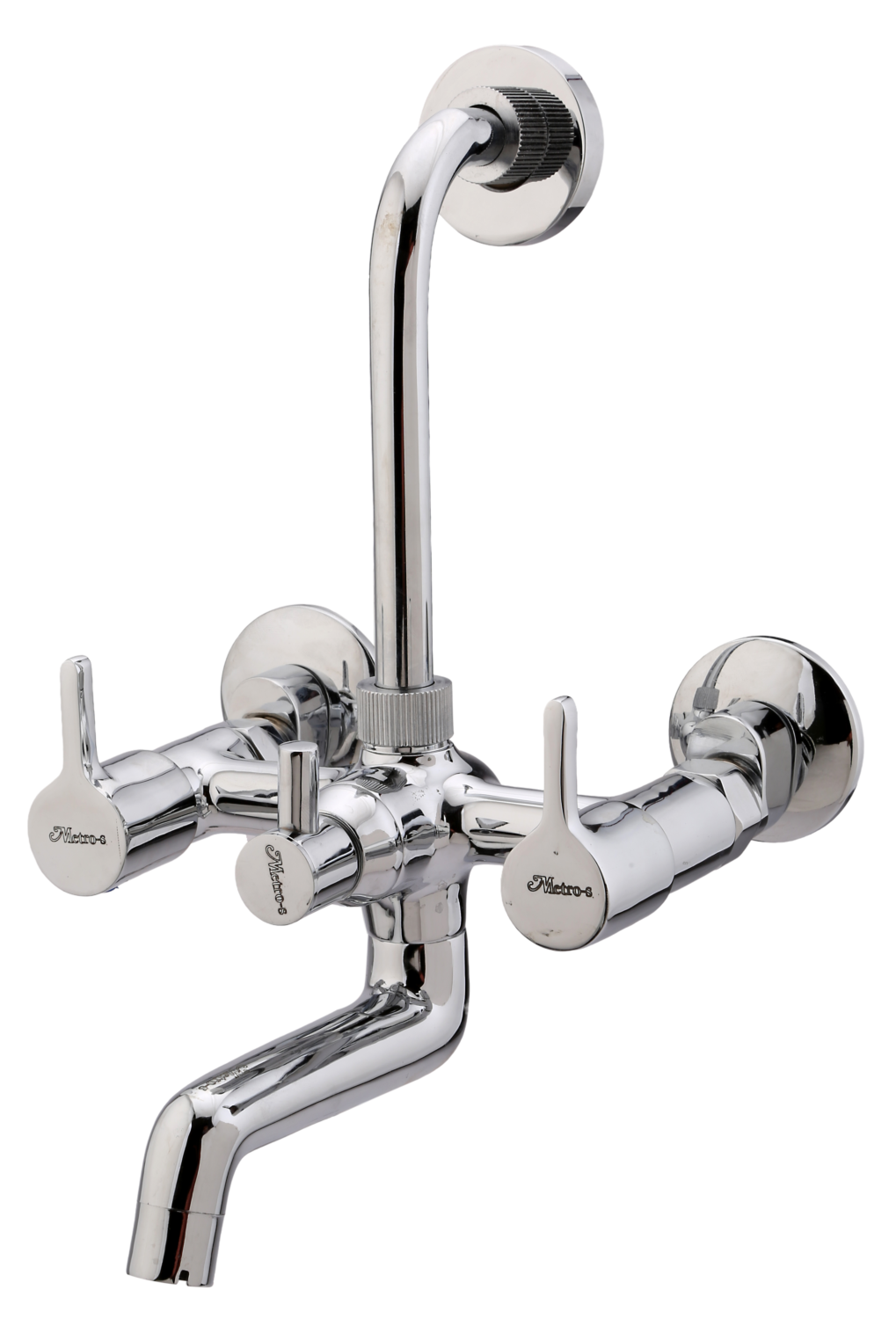 Wall Mixer 3in1 with bend - Metro